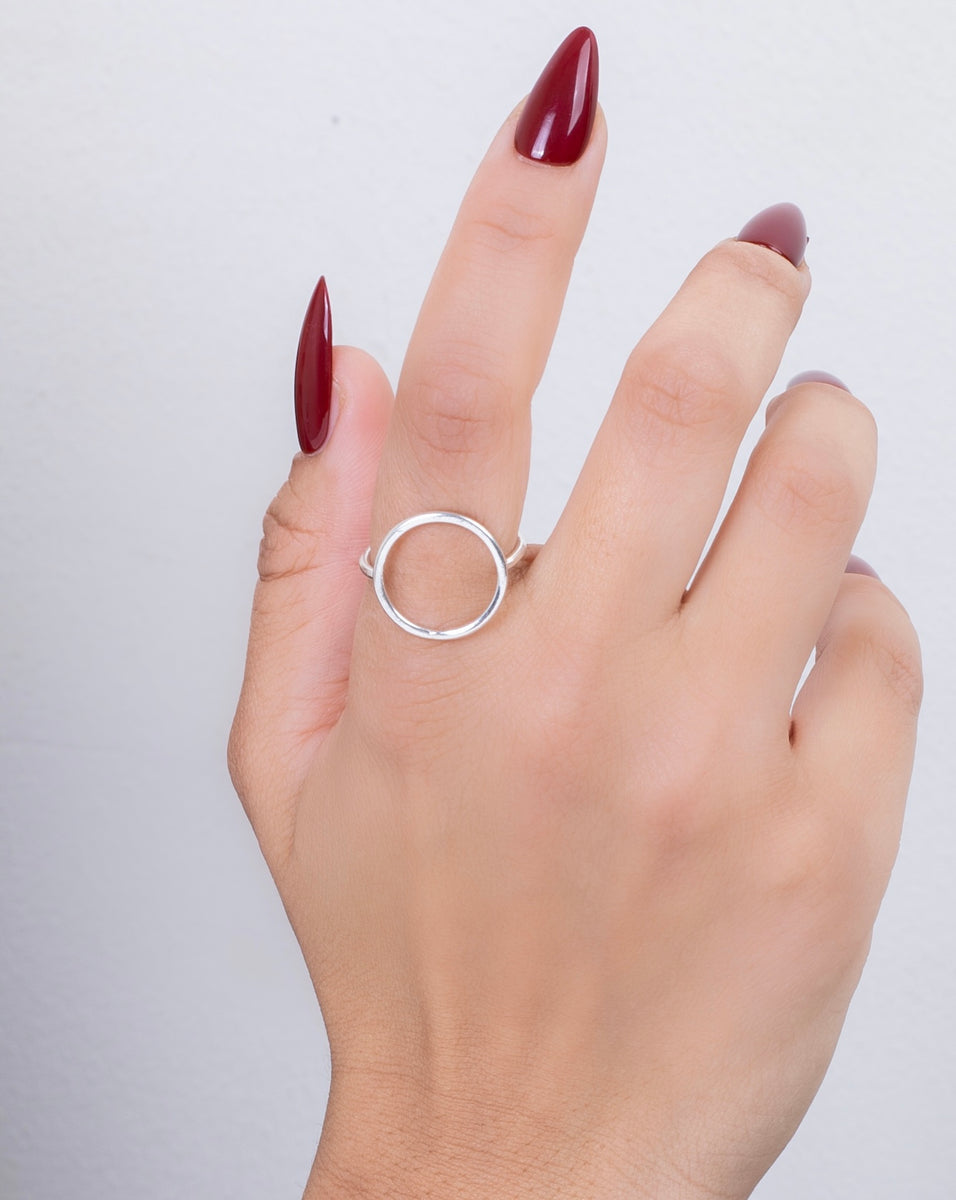 Plain Circle (04) Ring – KOAY Silver Store