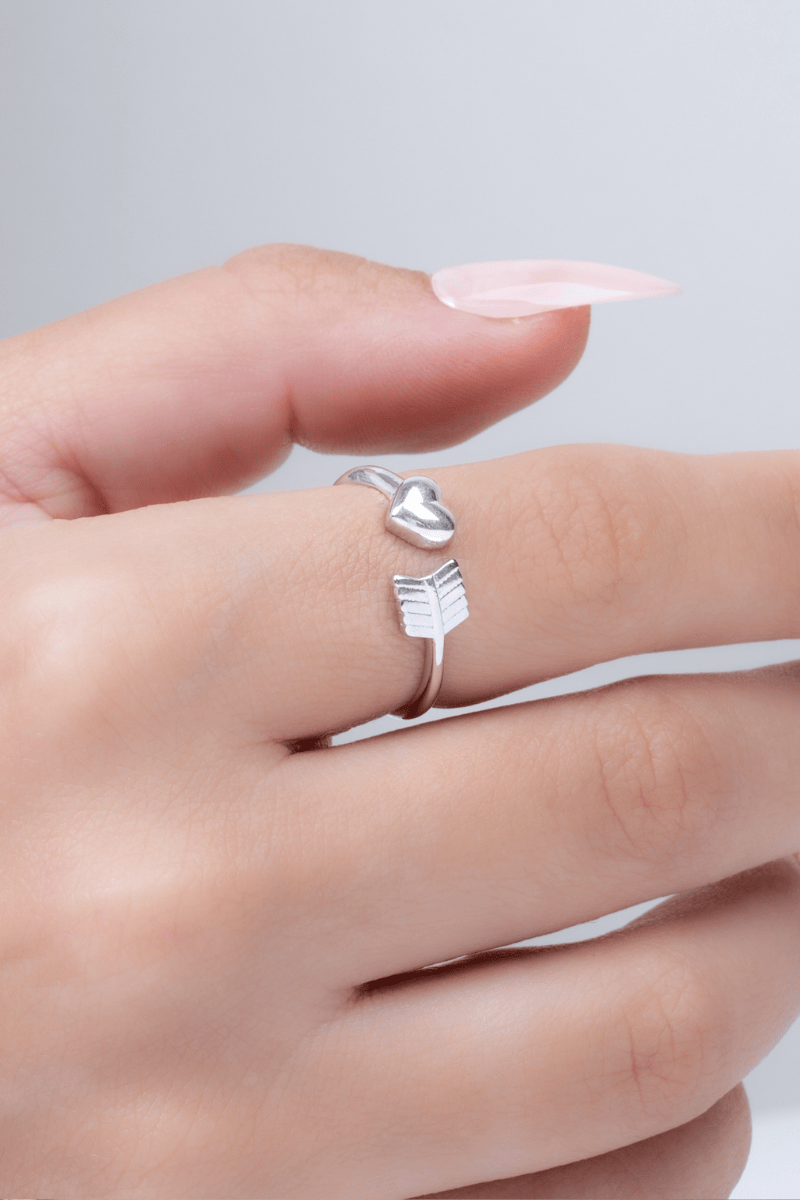 Plain Heart (01) Ring – KOAY Silver Store