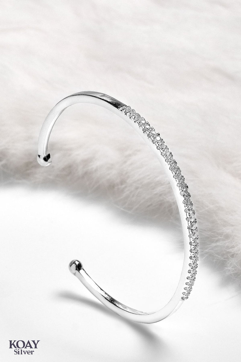 Zircon Bangle (03) – KOAY Silver Store