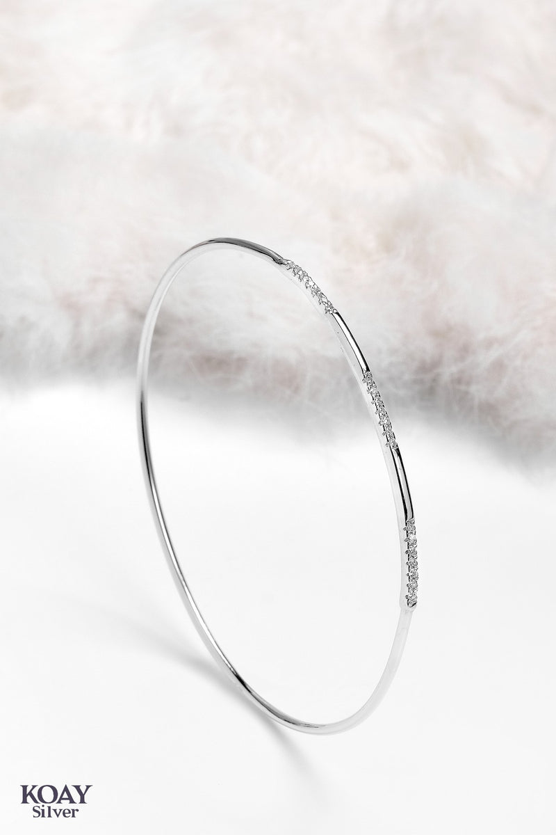 Zircon Bangle (04) – KOAY Silver Store