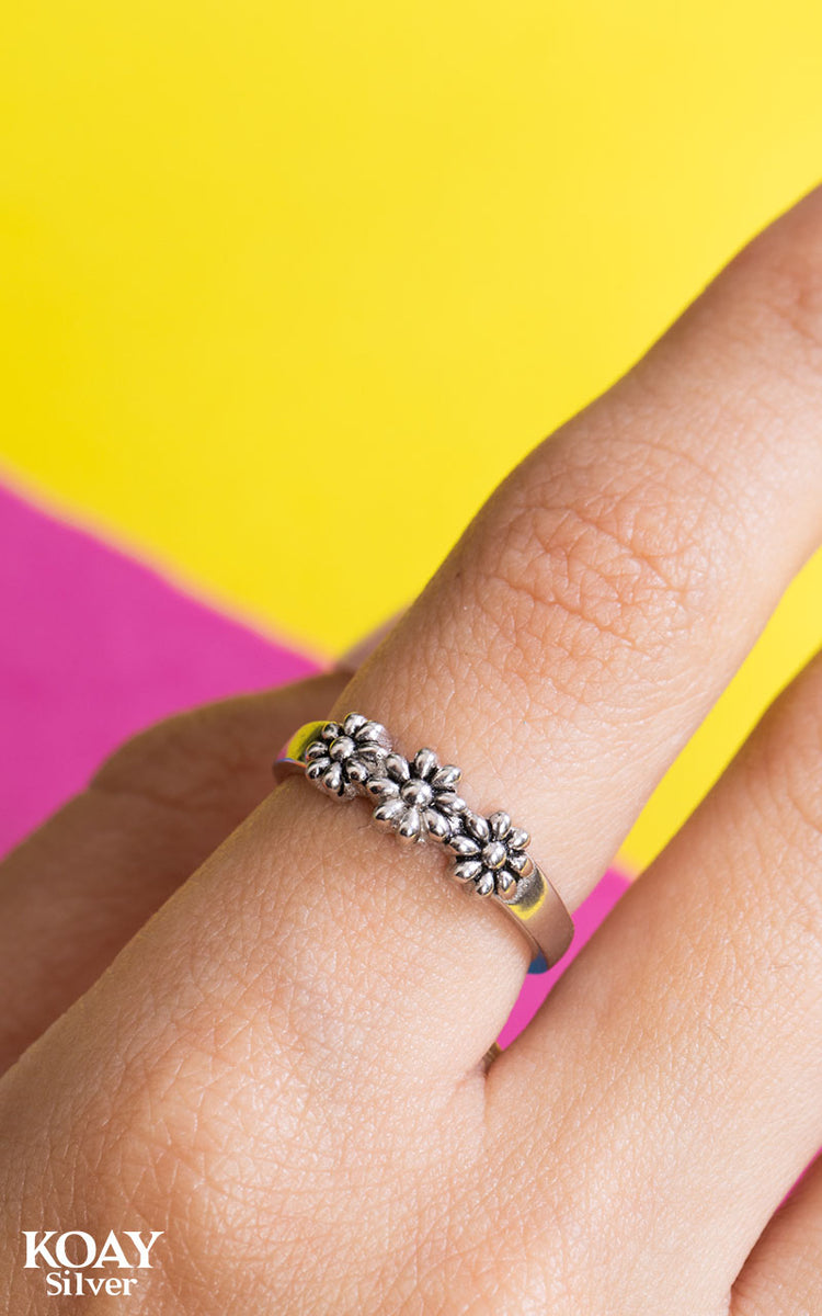 Flower Ring (06) – KOAY Silver Store