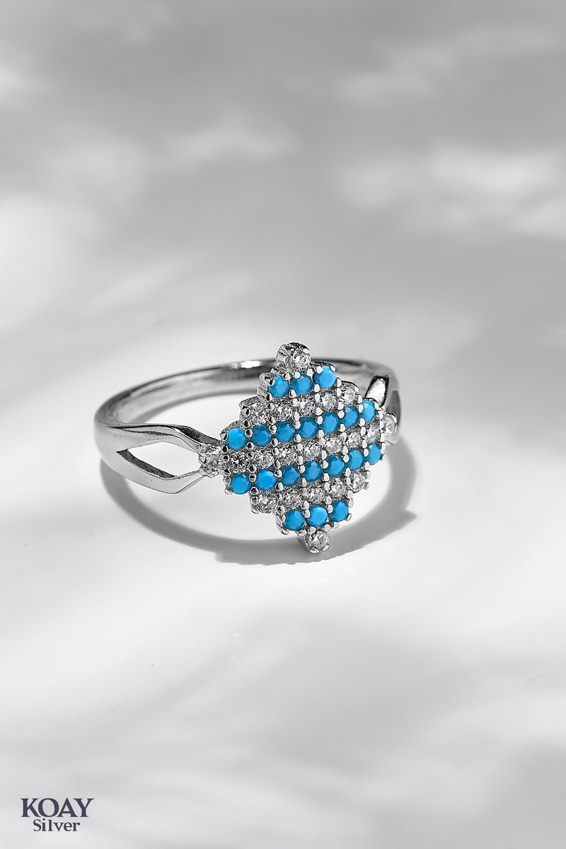 Turquoise 02 Ring – KOAY Silver Store